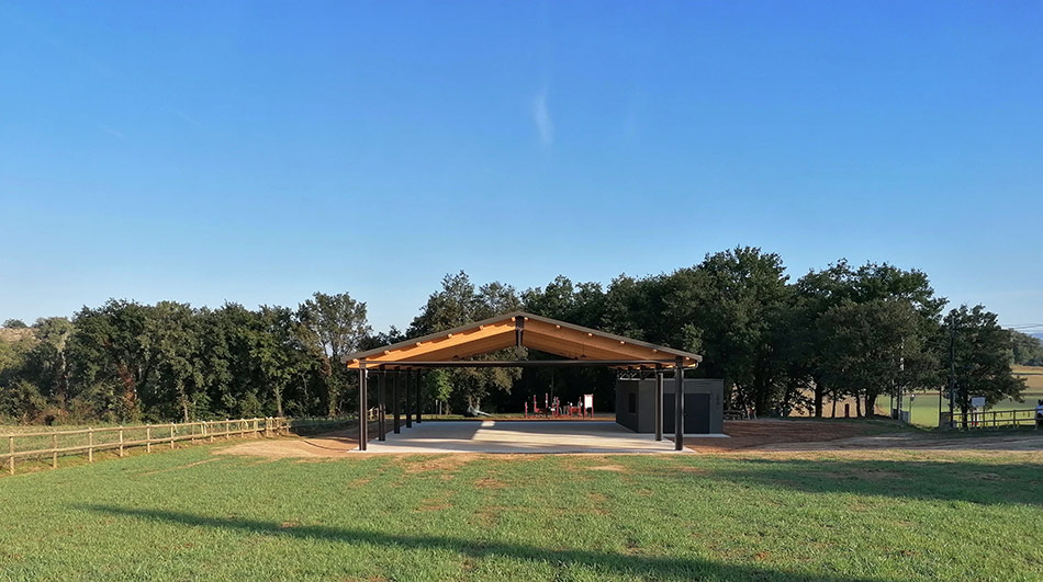Espai cobert polivalent — SP25 Arquitectura